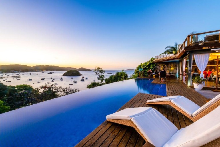 Pousadas com vista para o mar em Búzios - 13 opções incríveis